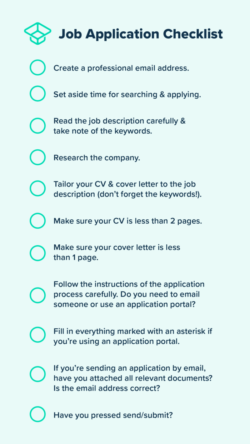 Job Application Checklist: Steps to Success | StudySmarter